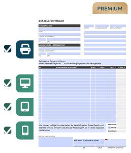 Bestellformular - Formilo